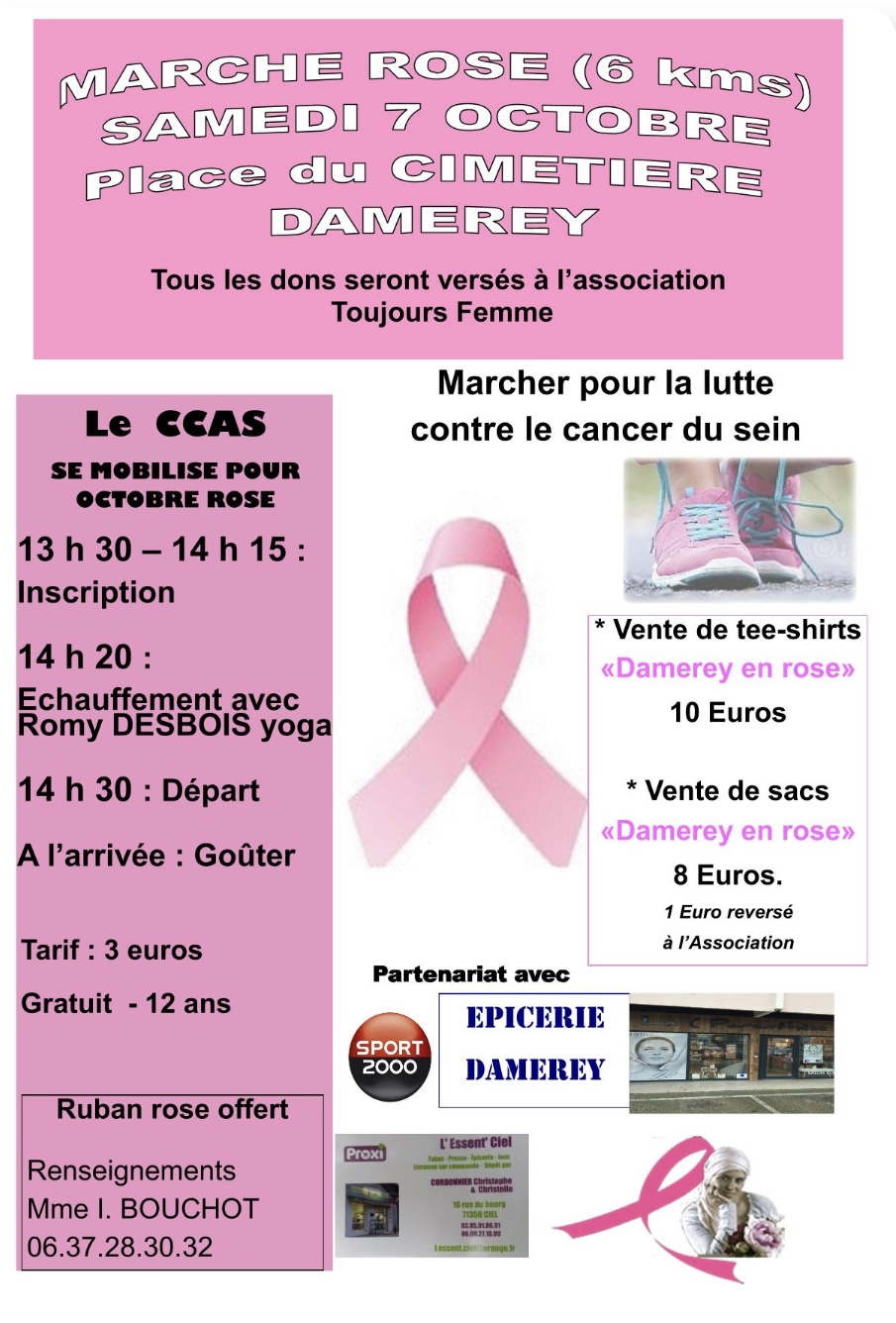 Marche à Damerey - Toujours FEMME